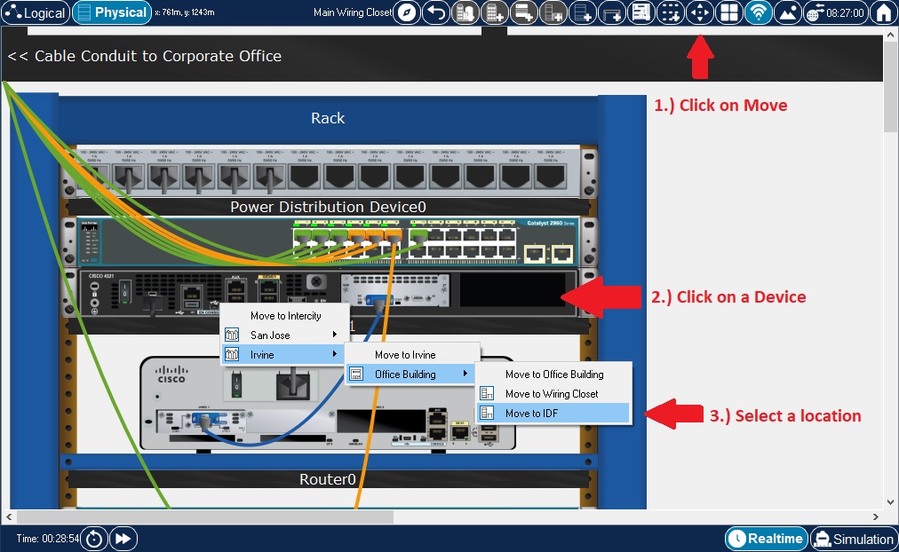 The Physical Workspace: Moving Devices